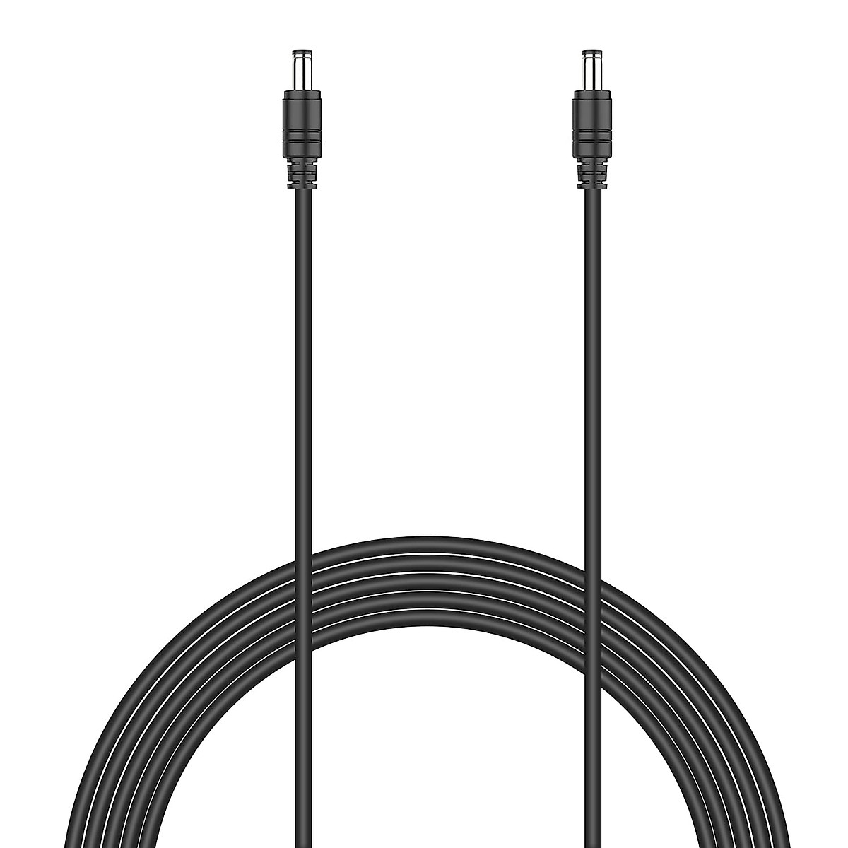 LIPOWER DC 5.5mm x 2.1mm Male to Male Plug Power Adapter Cable, Compatible APOLLE 100/ PA300/ SOL500/ MARS-1000