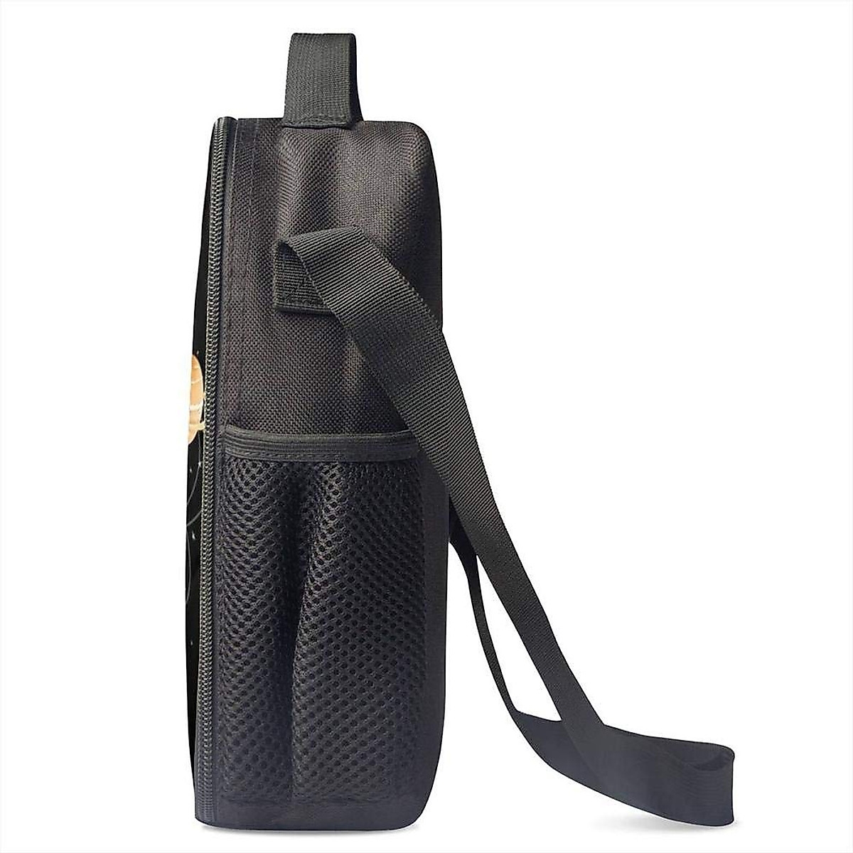 KiuLoam Solar System Planets Kids Small Lunch Box Children's Insulated Lunch Bag with Zipper Shoulder Strap Cooler Lunch Tote for Boys Girl Preschool Office Picnic