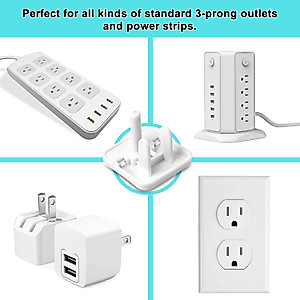 Outlet Covers (55 Pack) with Hidden Pull Handle Baby Proofing Plug Covers 3-Prong Child Safety Socket Covers Electrical Outlet Protectors Kid Proof Outlet Cap