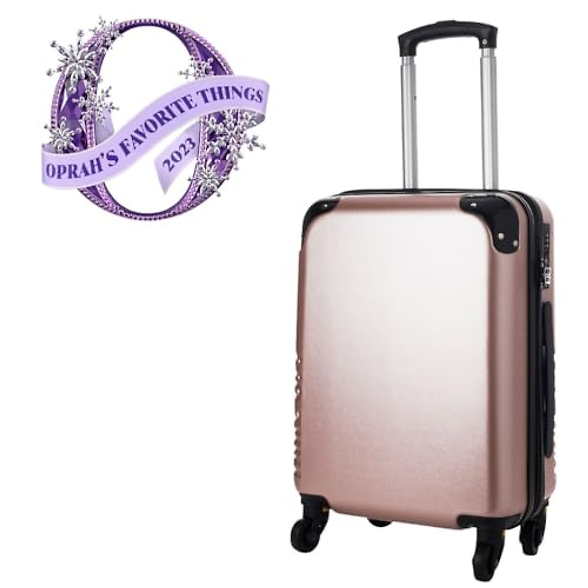 Take OFF Luggage 18 Inch Personal Item Removable Wheels Suitcase 2.0 Converts from Carry-On into Under the Seat Luggage and fits Sizers 18x14x8 Inches