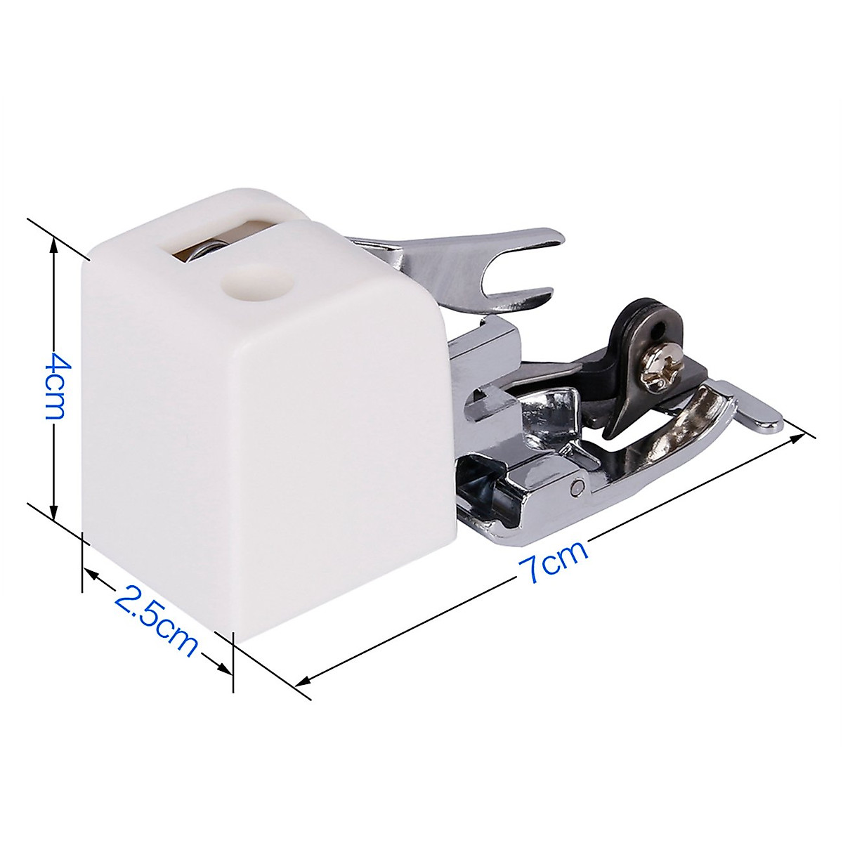 Side Cutter Overlock Presser Foot, Zig Zag Sewing Machine Feet Attachment for Brother Singer Babylock Janome Kenmore