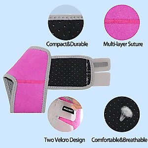 EULANT Kids Ankle Brace 1 Pair, Children Ankle Support, Ankle Compression Sleeve for Foot & Ankle Swelling, Achilles Tendon, Joint Pain, Injury Recovery, for Ice Skating Dance Hiking Running