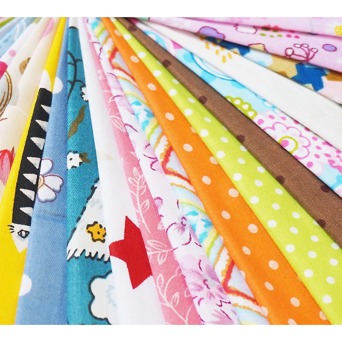 levylisa 100 Pieces 6'' x 6''100% Printed Cotton Quilting Fabric Patchwork Precut Fabric Quilt Squares DIY Sewing Quarter Bundle Fabric for DIY Craft Embellishment Sewing Scrapbooking Quilting