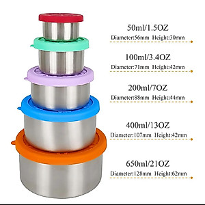 stainless steal containers with silicone lids, metal food containers with lids, stackable stainless steel food containers, lunch conteiners, food containers, food storage, containers, storage,