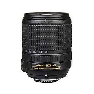 Nikon AF-S DX NIKKOR 18-140mm f/3.5-5.6G ED Vibration Reduction Zoom Lens with Auto Focus for Nikon DSLR Cameras