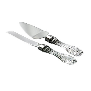 Waterford Crystal Waterford Cake Knife & Server Set, 2 Piece, Silver