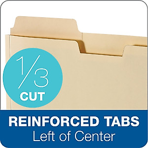 Pendaflex Expanding File Folder Pocket, Letter-Size Folders for School, Home and Office, Document Organizer, Durable Expanding File, Manila, 10 File Folder Pockets (FP153L10)"