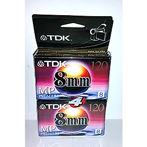 TDK Premium Grade 8mm Video Tape (4-Pack) (Discontinued by Manufacturer)