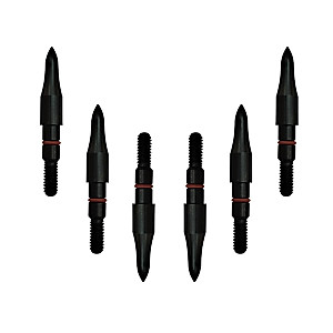 Aklisdlha Archery Field Points 17/64 Inch 9/32 in 19/64 Inch 5/16 in (12 Pack) for Field Target Practice Shooting (17/64″-100grains)