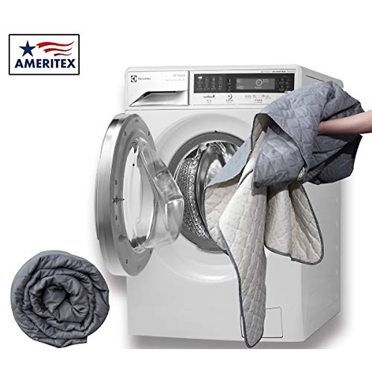 Ameritex Loveseat Cover Water-Resistant Quilted Furniture Protector with Back Nonslip Paws Slipcover for Dogs, Kids, Pets Loveseat Slipcover Stay in Place for Leather (Burgundy, 46'')