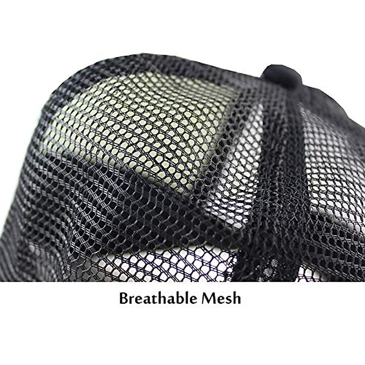 Waldeal Children's I Love Garbage Trucks Hat Trash Mesh Baseball Cap Halloween Black