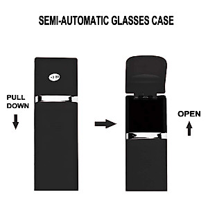 COVESATO 2 Pack Half Frame Reading Glasses for Men and Women Lightweight Computer Readers with Portable Case 3.00