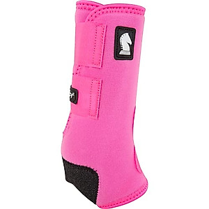 Classic Equine Legacy2 Front Support Boots, Hot Pink, Medium