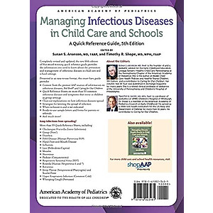 Managing Infectious Diseases in Child Care and Schools: A Quick Reference Guide