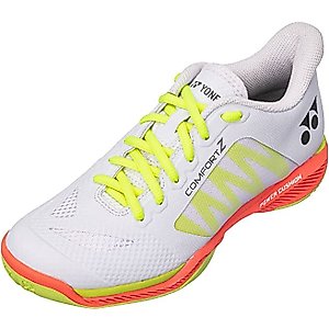 YONEX Power Cushion Comfort Z Womens (SHBCFZ3LEX) Indoor Court Badminton Shoe (White) (us_Footwear_Size_System, Adult, Women, Numeric, Medium, Numeric_10_Point_5)