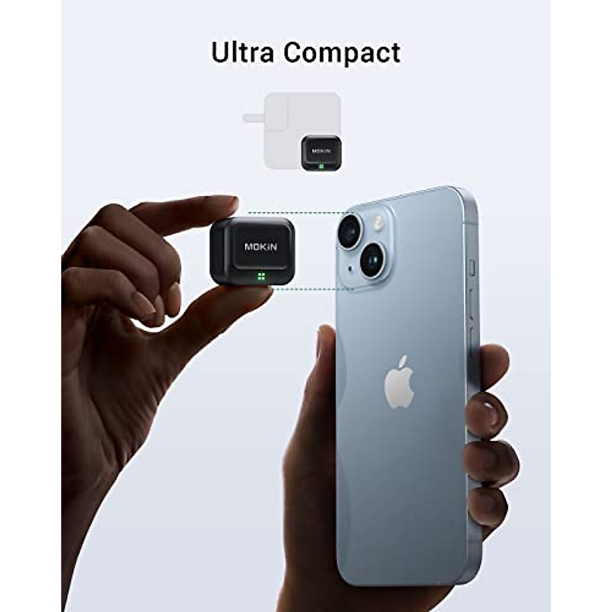 USB C Wall Charger, MOKiN 20W Fast Charger Block, Type C PD Power Delivery Charging Block with Foldable Plug for iPhone 13/13 Mini/13 Pro/13 Pro Max/12, Galaxy, Pixel 4/3, iPad/iPad Mini, and More