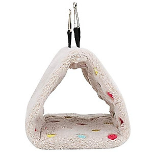 OKJHFD Pet Small Animal Hanging Hammock Ferret Hammock Cage, Hamster Rat Glider Guinea Pig Hideout Great for Playing and Sleeping