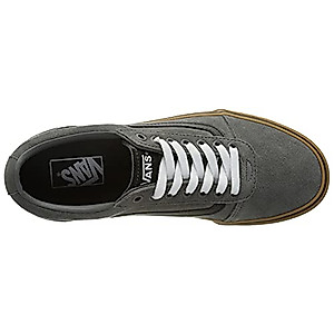 Vans Men's Low-top Trainers Sneaker, Suede Pewter Gum, 11.5
