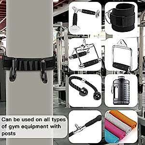 Xxerciz Exercise Towel Hook for Exercise Bike, Mount Rack for Towel, Exercise Band and Shirts, Ideal Accessories for Peloton, NordicTrack and Echelon, Easy Carry and Install