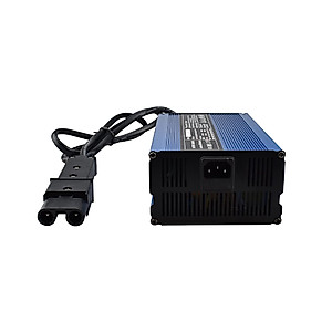 Abakoo 48V 15A Battery Charger for Yamaha Golf Cart G19 G22, with 2 Pin Plug, Blue