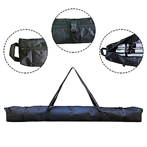 Hecis Backdrop Stand Bag, 8ft Pipe and Drape Carry Bag, Upright Bag, Crossbar Bag, Pole Bag, for Pipe and Drape Backdrop Stand, Metal Backdrop Stand
