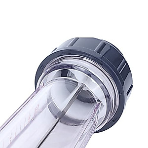 Water Flow Meter, Wide Application Drop Proof High Accuracy Flow Meter Tube for Light Industry