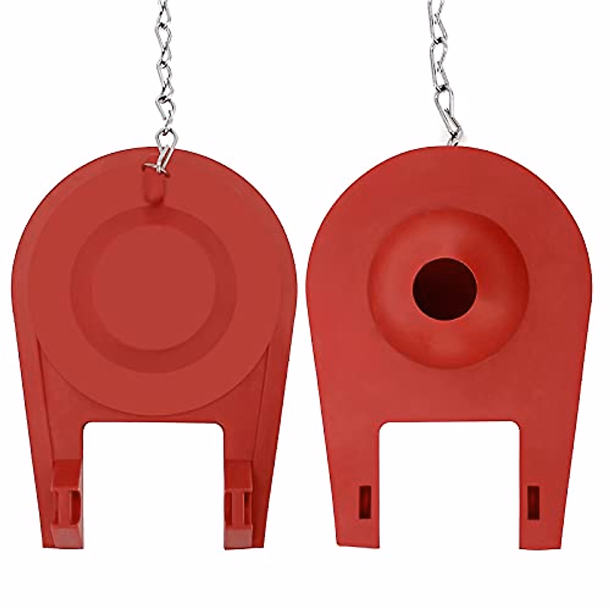 Toilet Flapper Replacement Kit High Performance 2 Inch Toilet Flapper (Red 2"1pc)