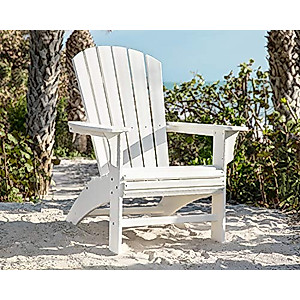 Trex Outdoor Furniture Yacht Club Curveback Adirondack Chair in Charcoal Black