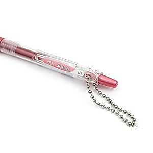 Pilot Juice 0.5mm Color Gel Ink Ballpoint Pen, Metallic Pink (LJU-10EF-MP)