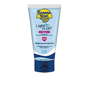 Banana Boat Light As Air Faces, Broad Spectrum Sunscreen Lotion, SPF 50, 3oz.