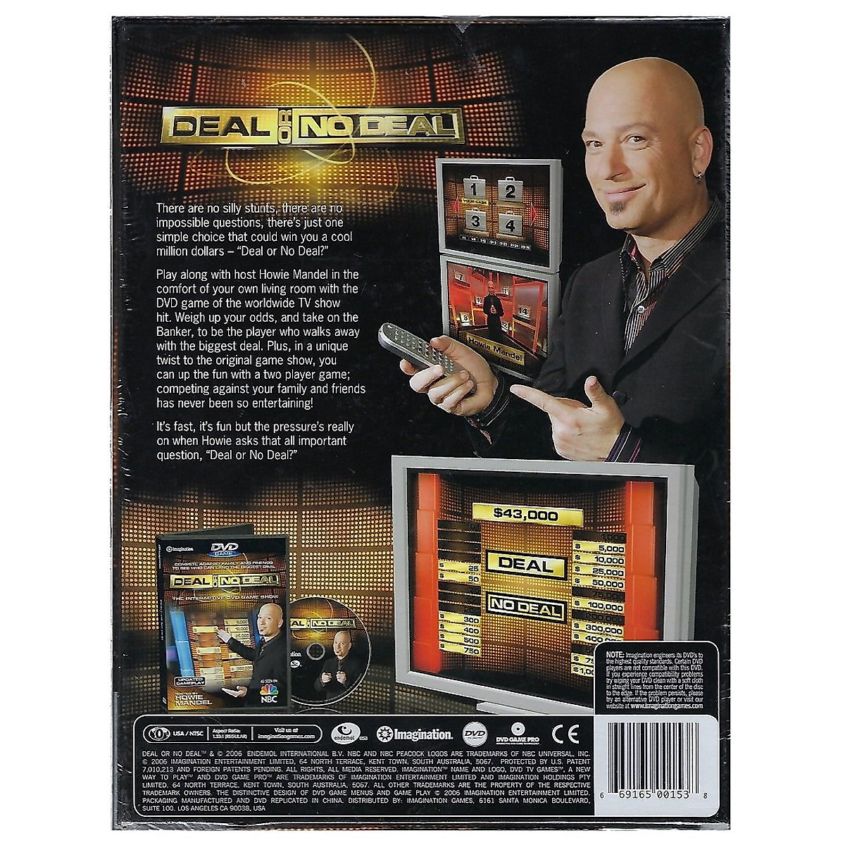 Imagination Entertainment Deal or No Deal DVD Game