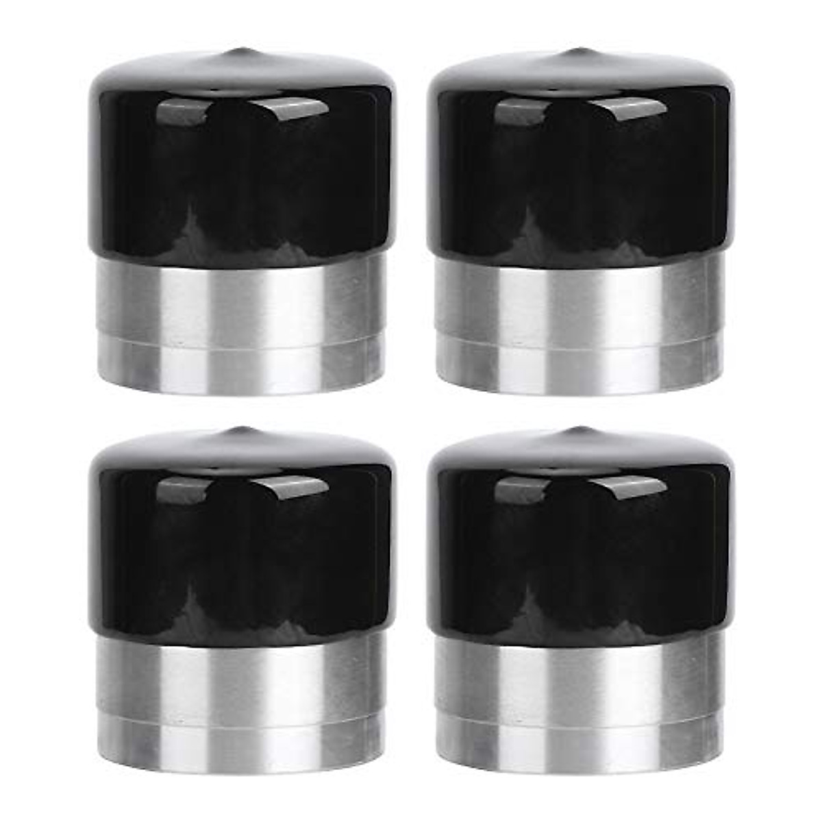 Estink Trailer, Set of 4 Stainless Steel Wheel Hub Bearing Buddies Center Caps Protector with 1.98inch Diameter for Boat RV