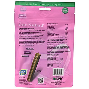 Get Naked Puppy Health Dental Chew Sticks for Puppies and Dogs, Small/6.2-Ounce, 18 sticks/Pack (2-pack)