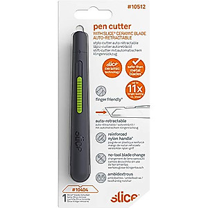 Slice Pen Cutter Auto-Retractable Utility Knife