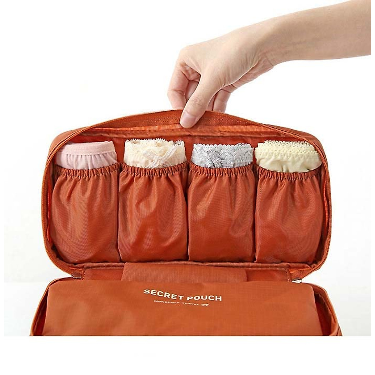 VARWANEO Travel Storage Bag for Clothes Underwear Multipurpose Organizer Bag with Handle