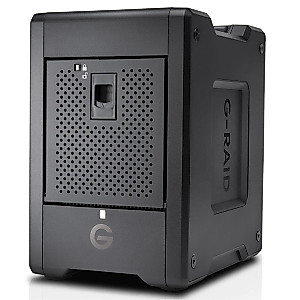SanDisk Professional G-RAID Shuttle 4-Bay Thunderbolt 3 RAID Array with 80TB (4x 20TB) Removable HDD
