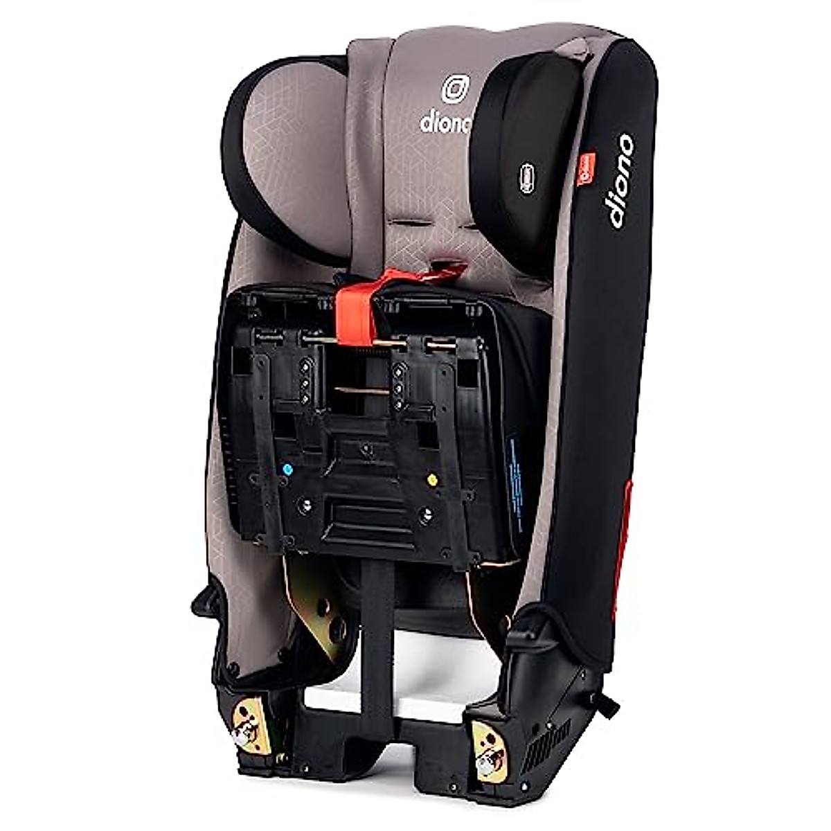 Diono Radian 3RXT Special Edition Slim Fit 3 Across All-in-One Convertible Car Seat, Rear-Facing, Forward-Facing & High-Back Booster, Gray Oyster