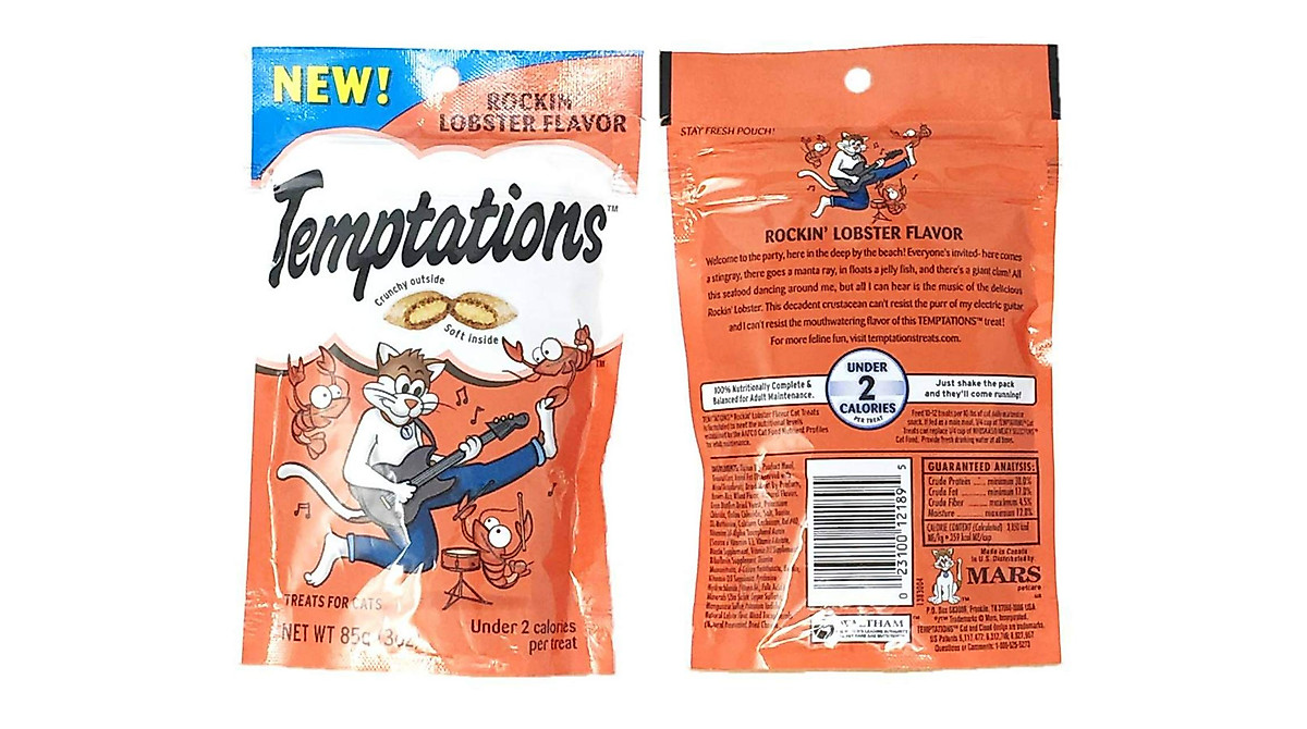 Temptations Cat Treats Variety Pack - 4 Flavors