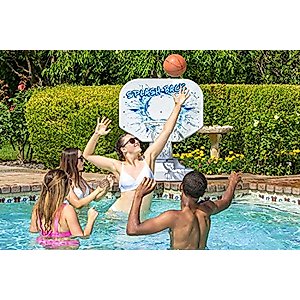 Poolmaster 72820 Splashback Poolside Basketball Game , Blue