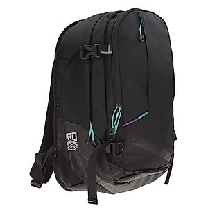 Umbro Men's Pro Training Elite Backpack, Color Options (Black, Large)