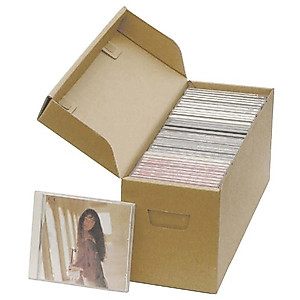 Maruai CA-3301N4 Storage Box, Tough Box, CD Cardboard, 4 Pieces