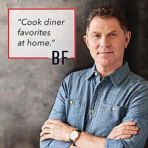 GreenPan x Bobby Flay Cast Iron Pre-Seasoned 11” Reversible Double Burner Rectangle Grill/Griddle, Helper Handles, Induction Suitable, Versatile Stovetop, Oven, BBQ & Fire, Indoor/Outdoor Use, Black