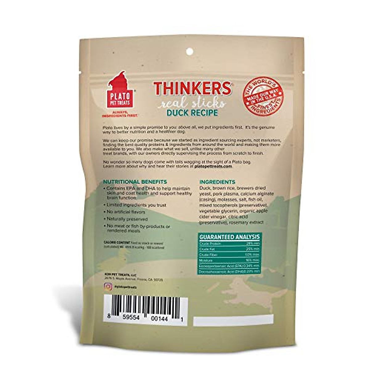 Plato Thinkers Duck 10oz