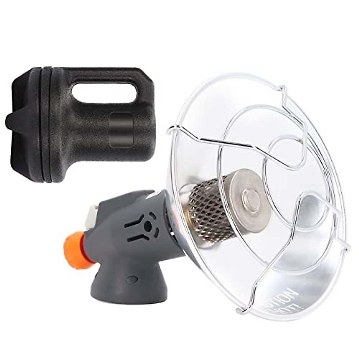 Pilipane Camping Tent Butane Gas Heater, Outdoor Patio Heater, Portable Outdoor Heater Strong Heat Power Prevent Burns Fire Adjustable Auxiliary Igniter Butan