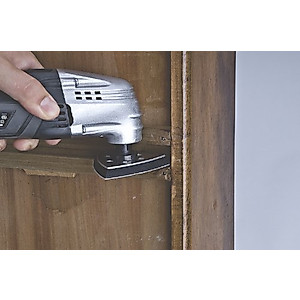 Genesis GAMT701 Universal 12-Piece Hook-and-Loop Sandpaper Assortment with 3 60-Grit, 3 80-Grit, 3 120-Grit, and 3 240-Grit