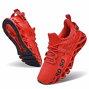 WONESION Mens Sport Fitness Workout Shoes Comfortable Slip on Casual Sneakers for Men Boys