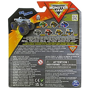 Monster Jam 2023 Spin Master 1:64 Diecast Truck Series 30 Steel Reveal Blue Thunder