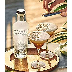 LUNA & MANTHA Martini Glasses | Set of 4 | 10oz | Hand-Blown Crystal Large Martini Glass Set | Elegant Cocktail Glasses for Bar, Whiskey, Gin, Tequila | Goblet Gift Set for Birthday, Housewarming