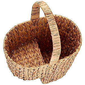 Trademark Innovations Water Hyacinth Storage Stair Basket Set With Handles