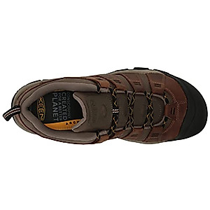 KEEN Men's Newport Durable Breathable Low Height Hiking Shoes, Toasted Coconut/Old Gold, 9.5